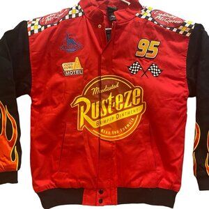 Disney | Jackets & Coats | Disney Pixar Cars Lightning Mcqueen Racing ...